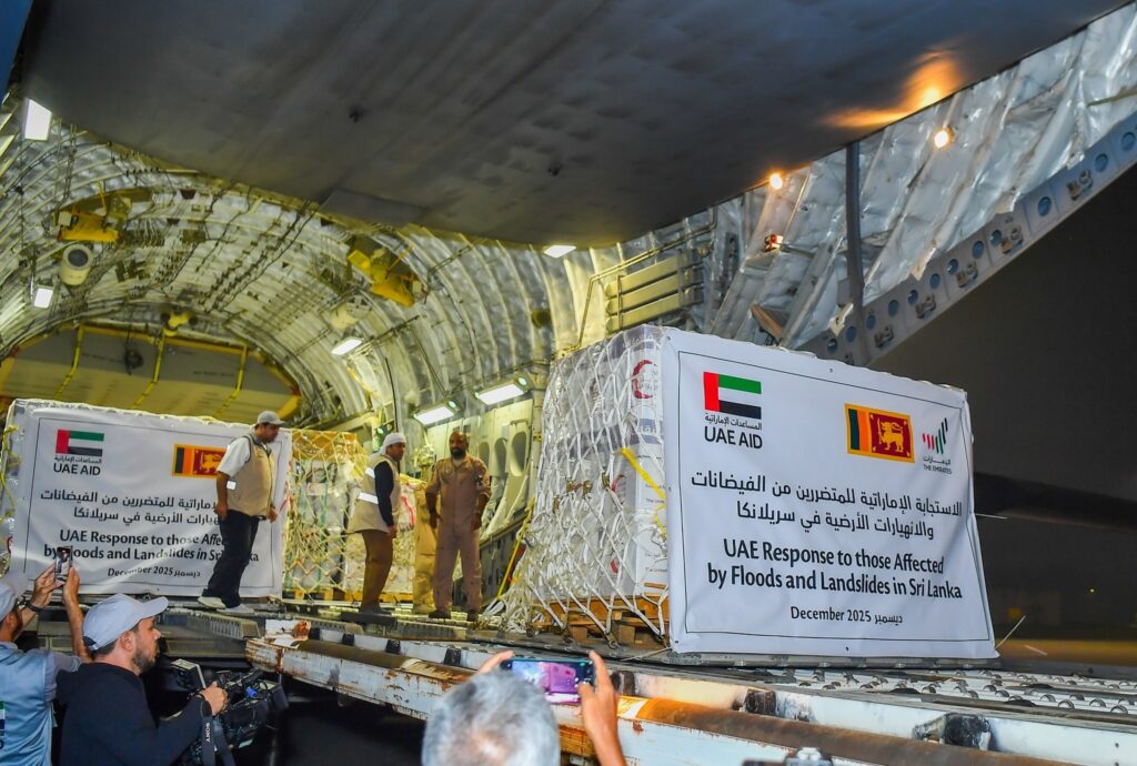 அனர்த்தத்தினால் பாதிக்கப்பட்ட மக்களுக்கு ஐக்கிய அரபு இராச்சியம் உதவி ...